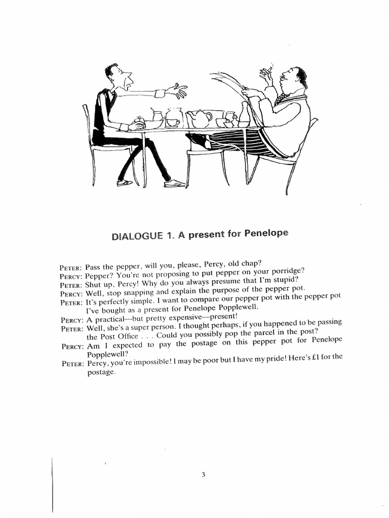 How Now Brown Cow (Dialogues) | PDF
