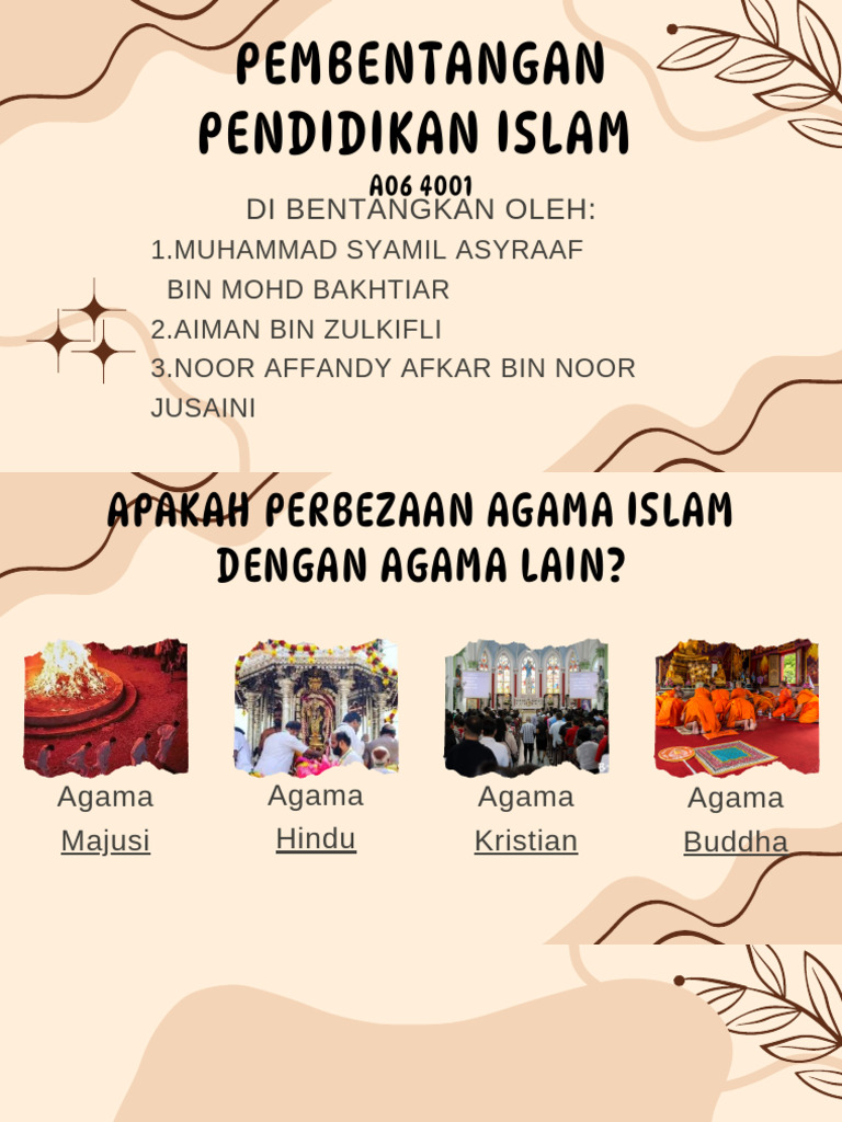 PEMBENTANGAN PAI SEM 4.pptx - 20250303 - 232154 - 0000 | PDF