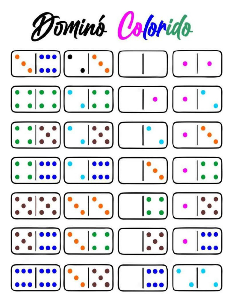 Domino para Imprimir | PDF