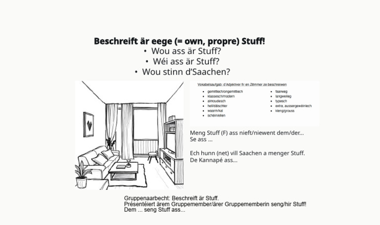 Beschreift Är Eege Stuff - Intro | PDF