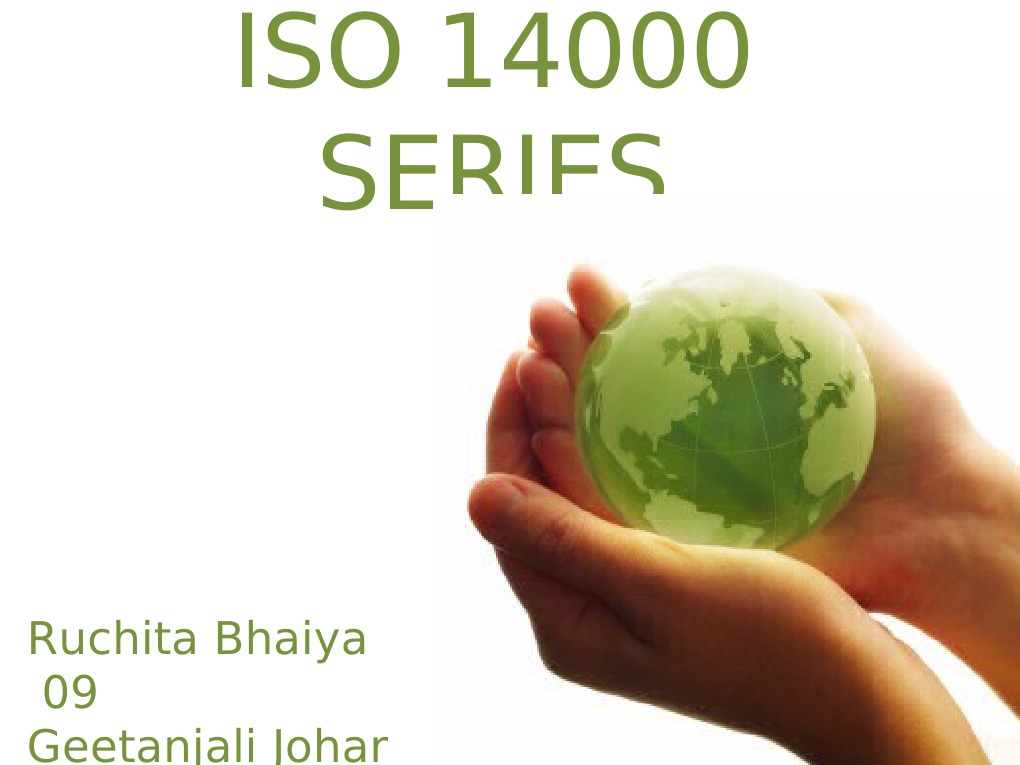 Iso 14000 Series | PDF | Life Cycle Assessment | Audit