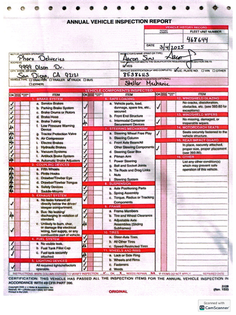 BIT Inspection | PDF