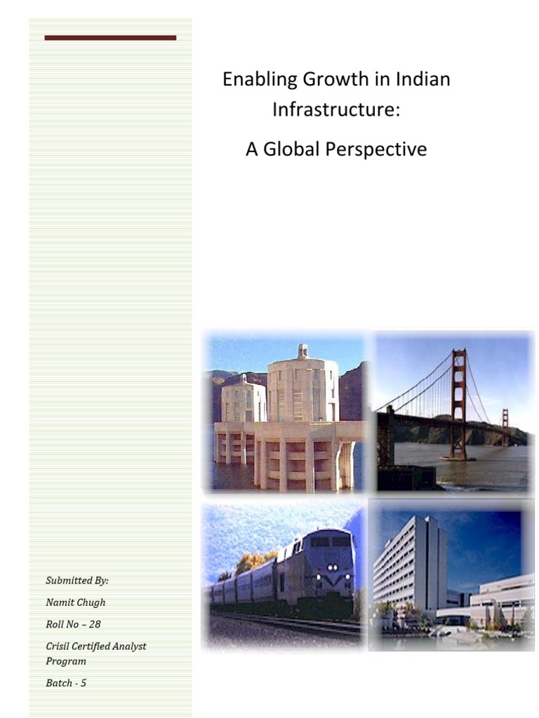 Enabling Growth in Indian Infrastructure: A Global Perspective | PDF ...