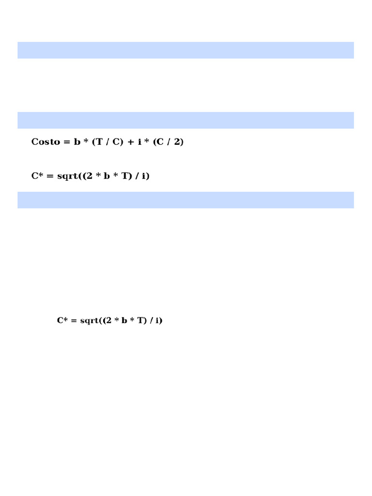 Modelo Baumol Detallado | PDF