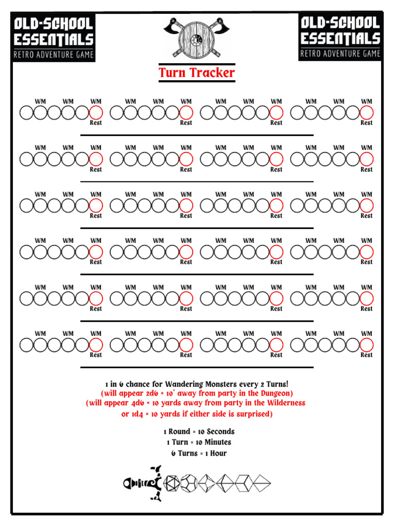 OSE Turn Tracker | PDF