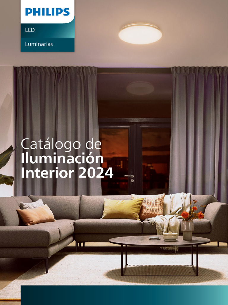 Signify Philips Catalogo Luminarias Interior 2024 Esp Final | PDF ...
