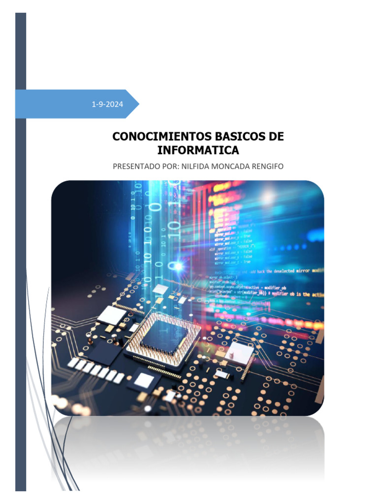 INVESTIGACION (CONOCIMIENTO BASICOS DE INFORMATICA) | PDF | Almacenamiento de datos de la ...