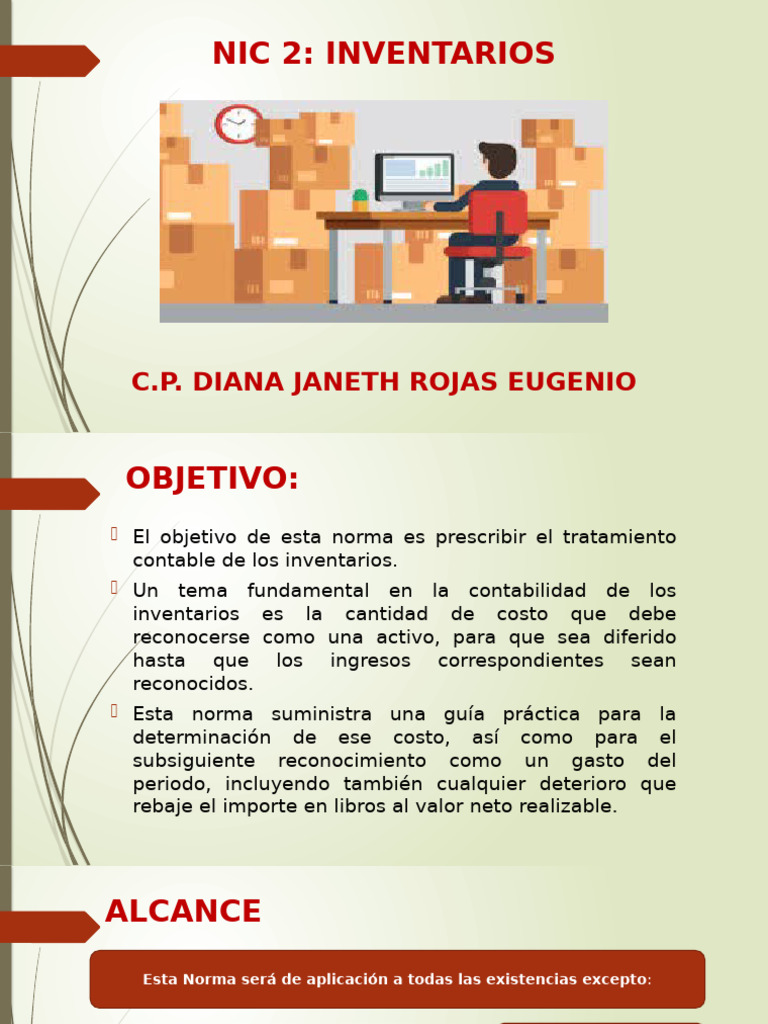 Nic 2 | PDF | Contabilidad | normas internacionales de INFORMACION ...