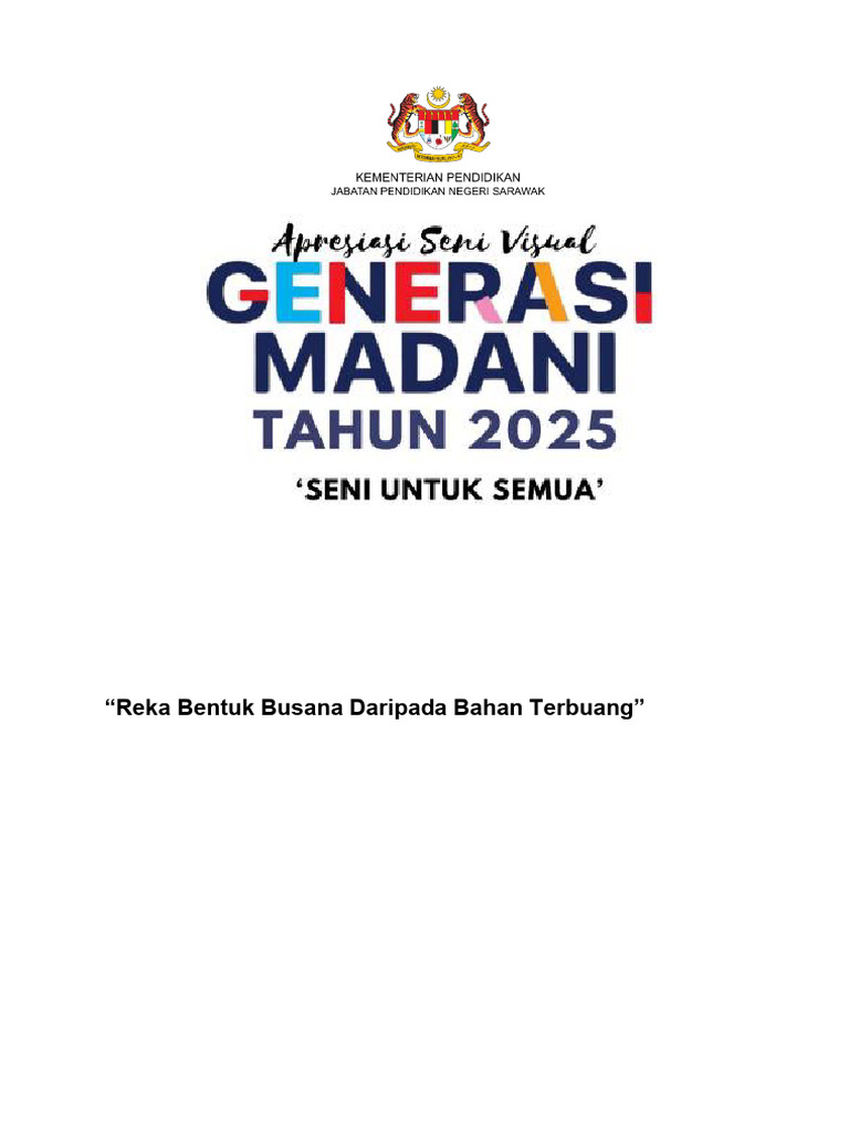 Kertas Konsep Seni Visual | PDF