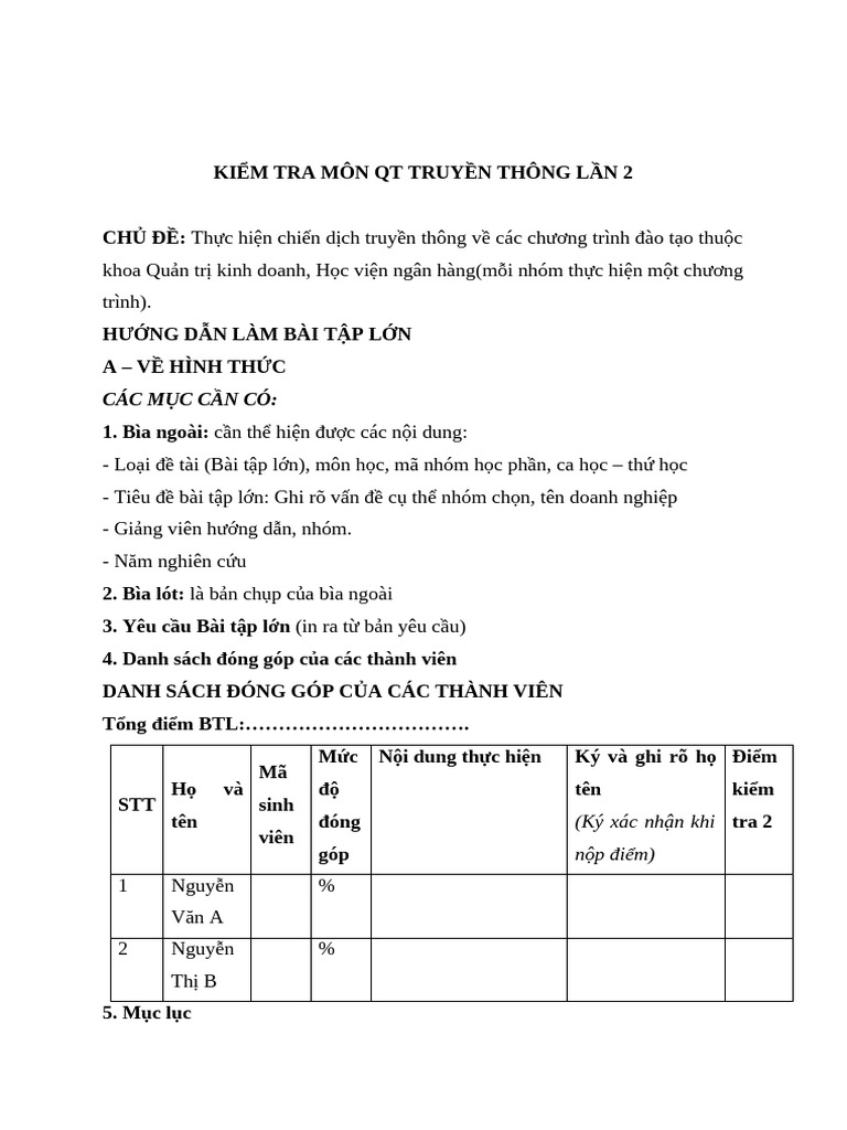 KieÌ Ì M Tra QTTT Laì Ì N 2-2025 | PDF