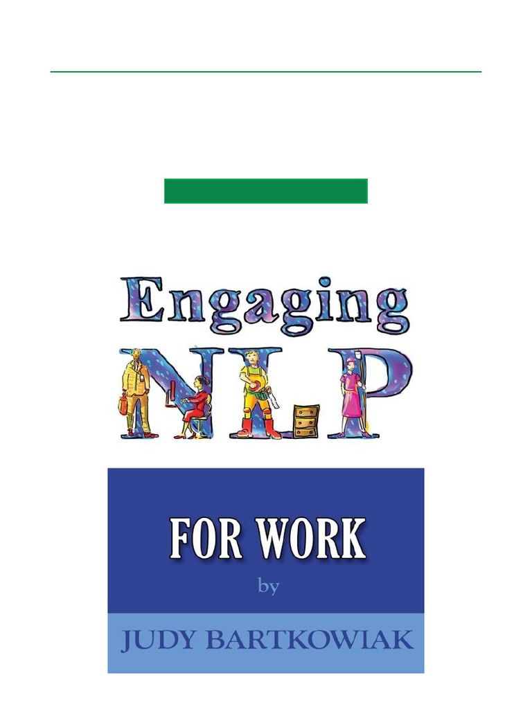 Engaging NLP For Work, 1st Edition Complete Volume Download | PDF ...