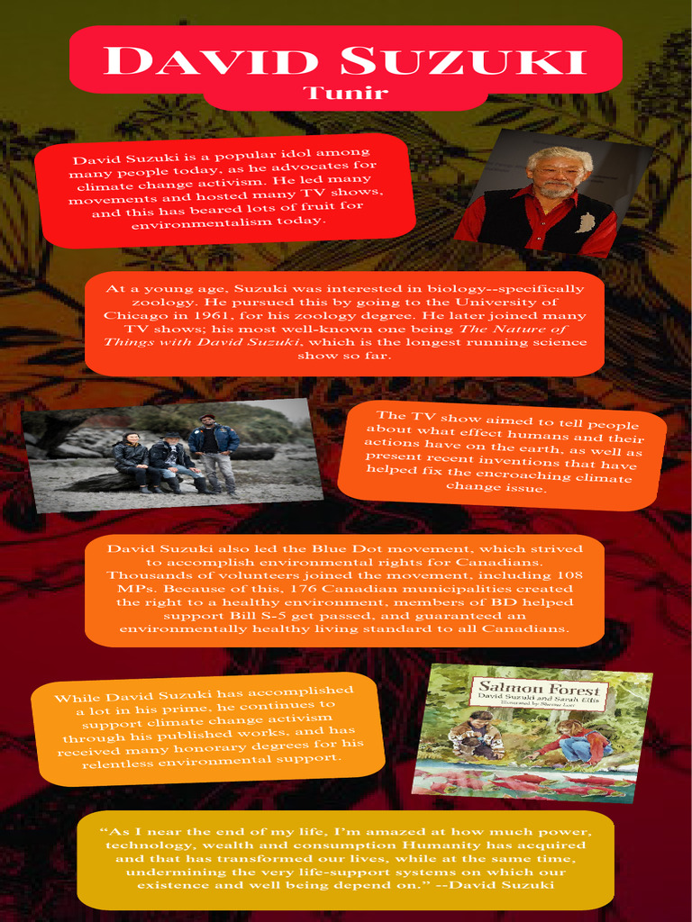 David Suzuki's Environmental Legacy | PDF