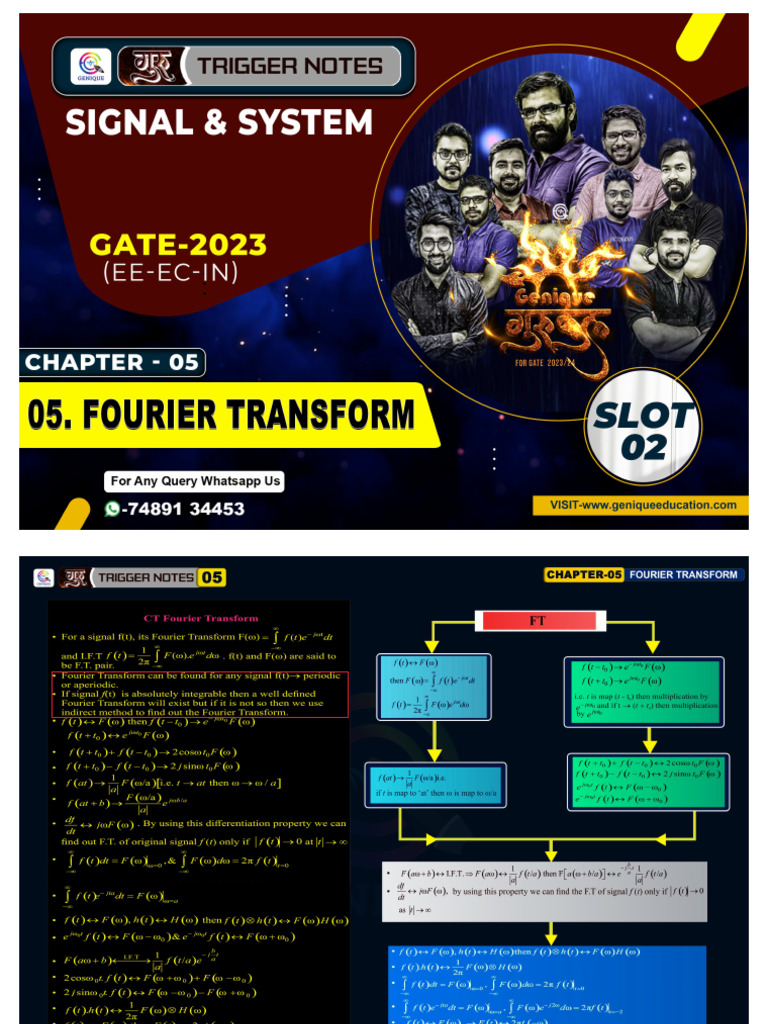Fourier Transform | PDF