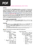 The Superpowers and Meaning of The Cold War | PDF