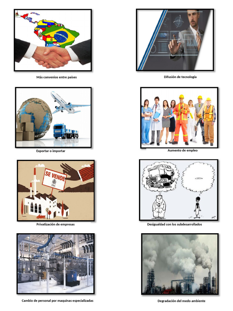 Ventajas y Desventajas de La Globalizacion | PDF