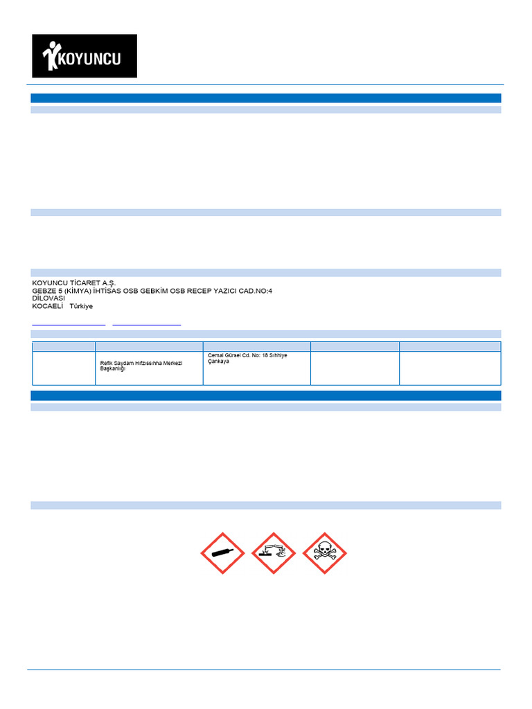 Hydrogen Iodide Safety Data Sheet | PDF | Toxicity | Dangerous Goods