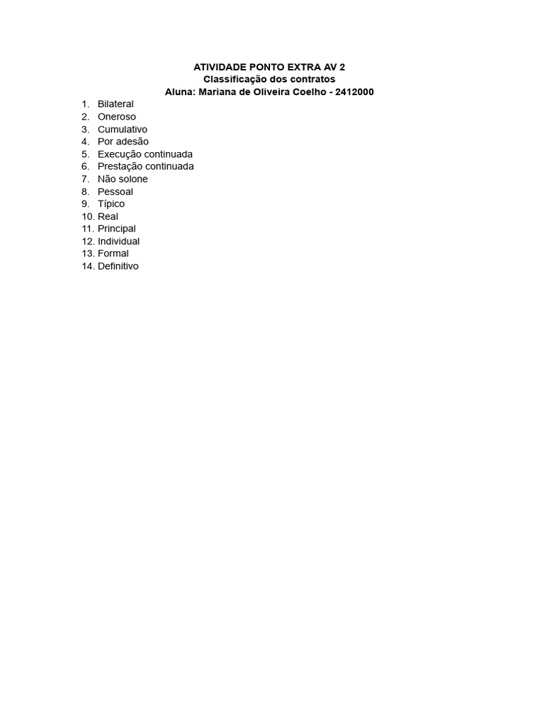 Atividade Av2 Civil | PDF