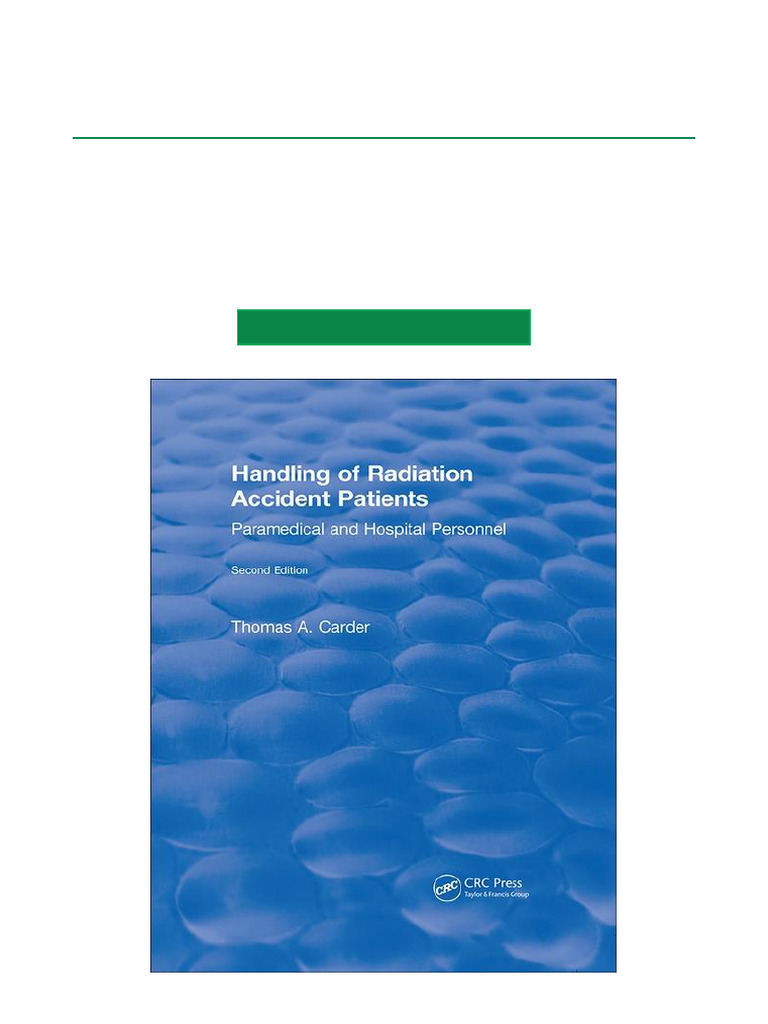 Handling of Radiation Accident Patients by Paramedical and Hospital ...