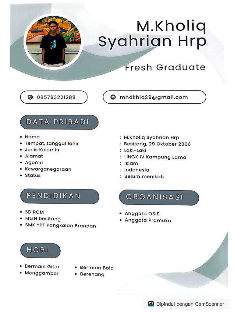 m.kholiq Syahrian Hrp | PDF