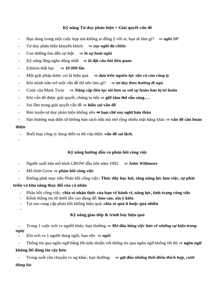 KNM-Key trắc nghiệm | PDF