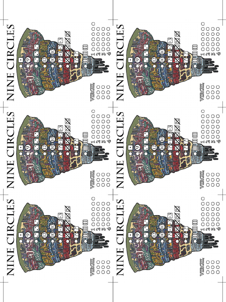 Nine Circles - Multi Color | PDF