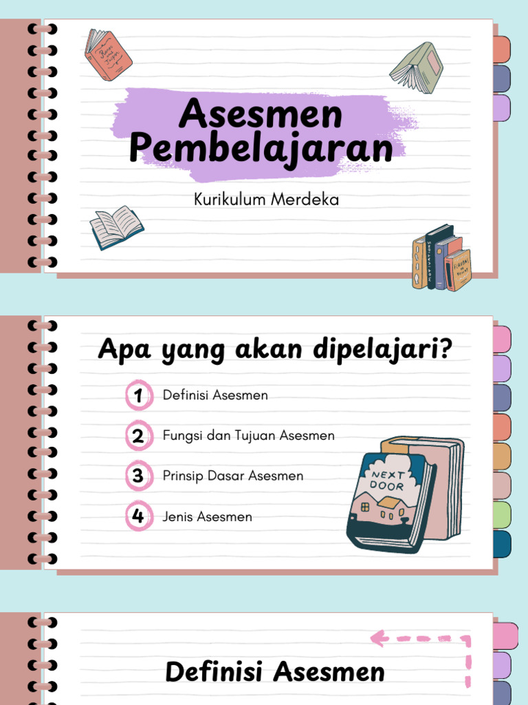 Jenis dan Fungsi Asesmen Pembelajaran | PDF