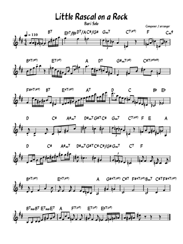 Little Rascal on a Rock | PDF