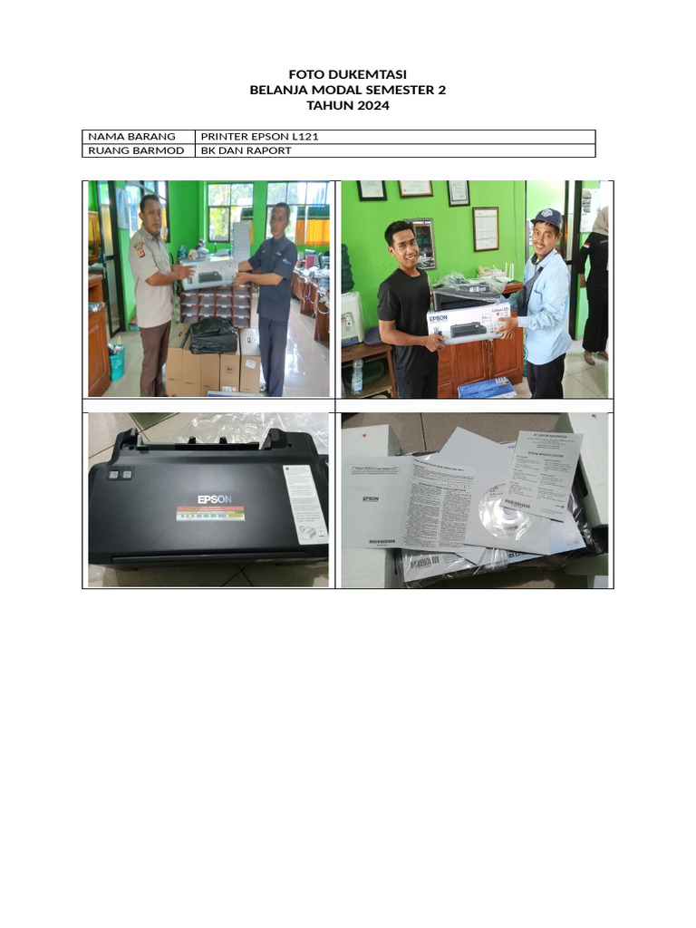 Foto Dukemtasi Printer Baru | PDF