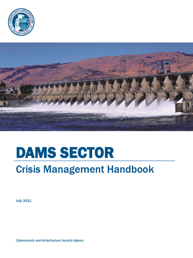 Dams Sector Crisis Management Handbook | PDF | Crisis Management ...