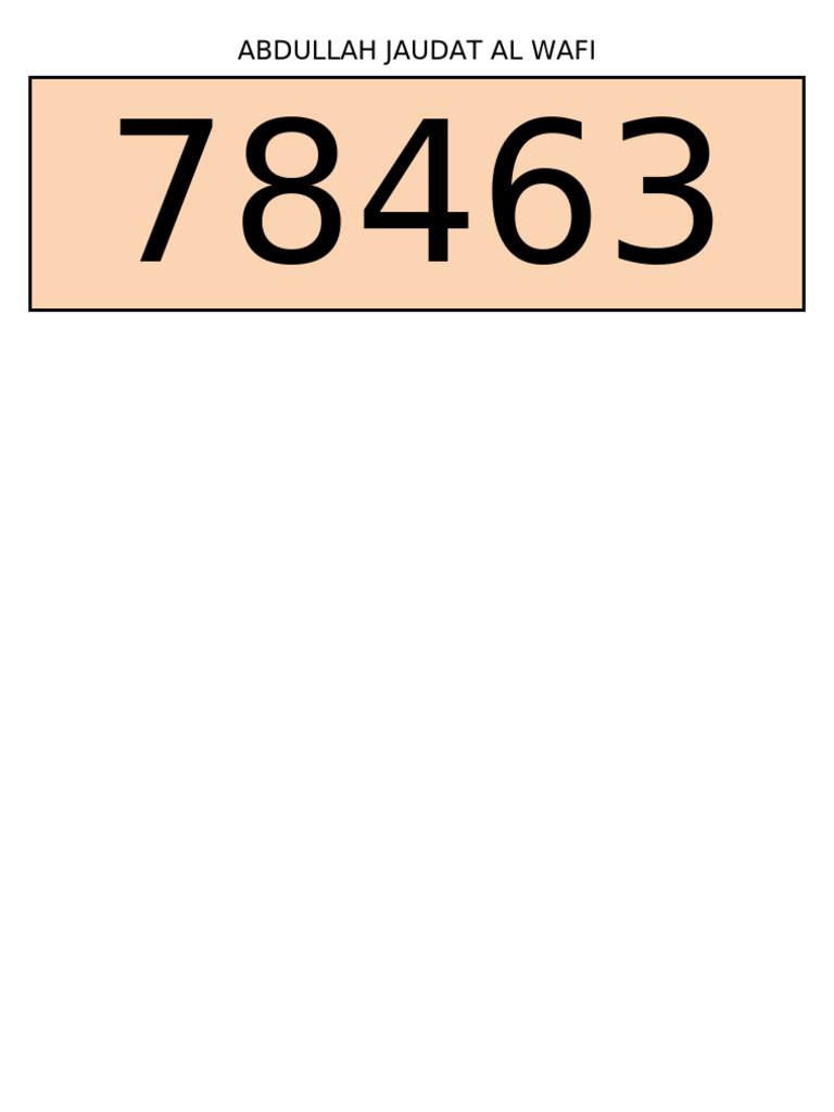 No Dada Peserta | PDF