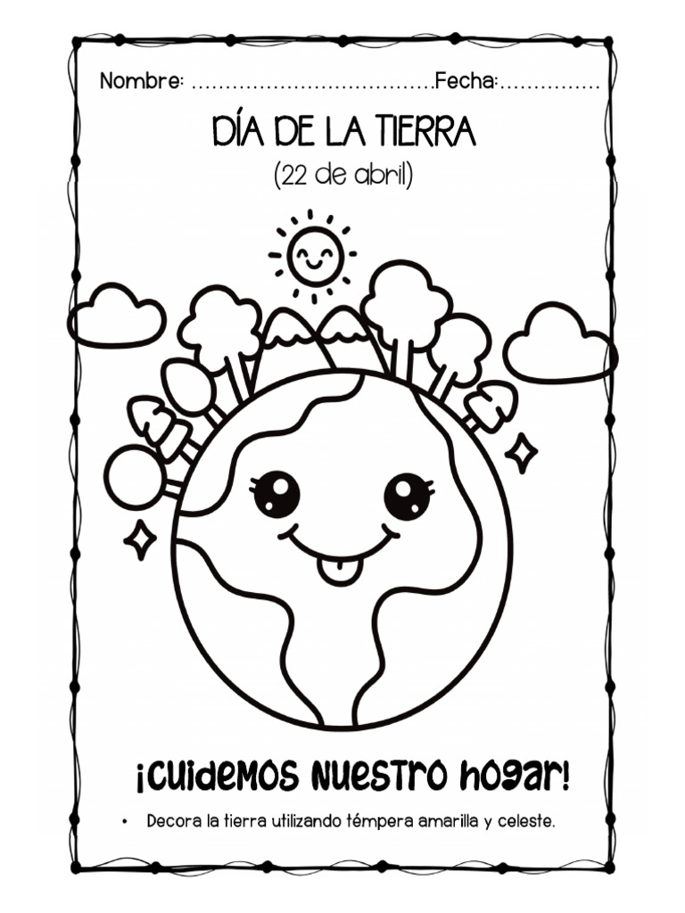 Fichas Día de La Tierra | PDF