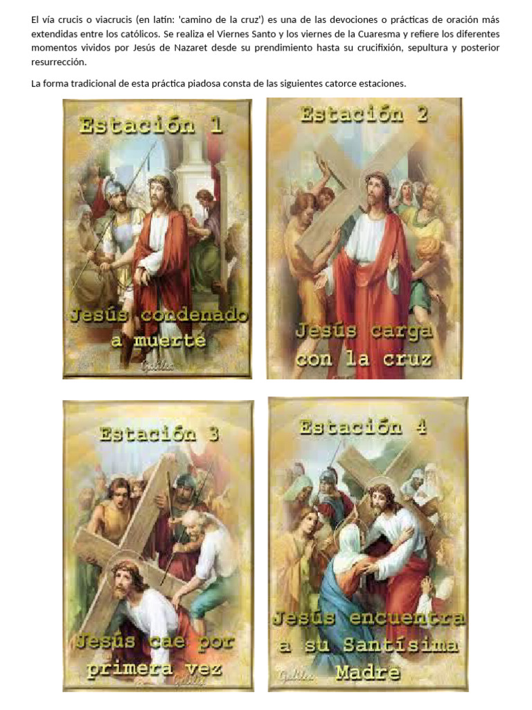 El vía crucis | PDF