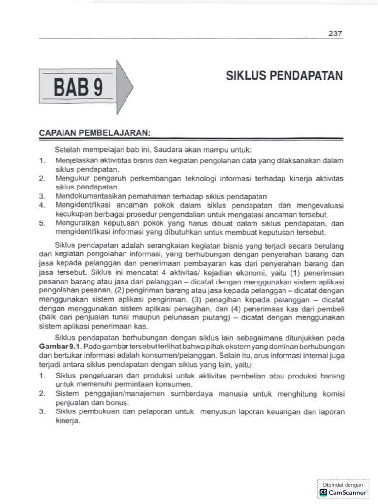 Siklus Pendapatan | PDF