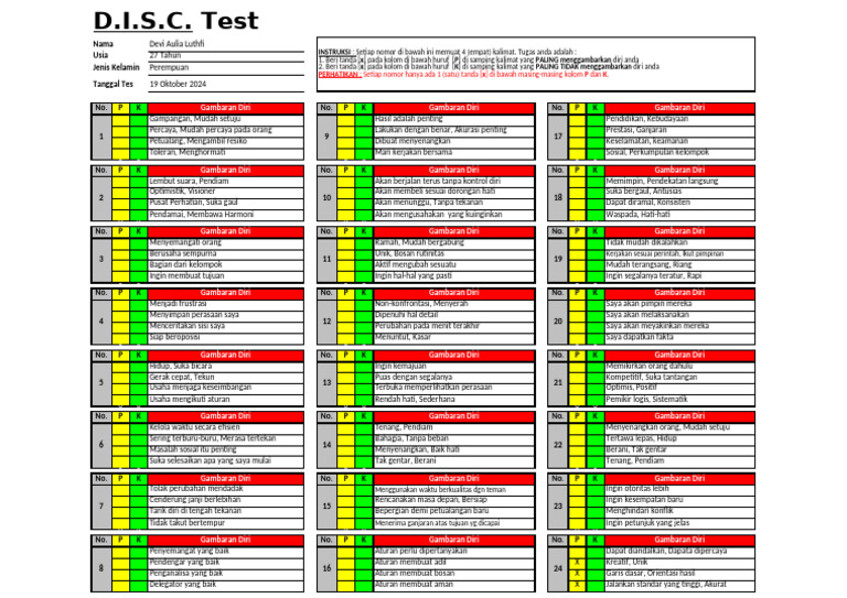 Disc Test Deva | PDF