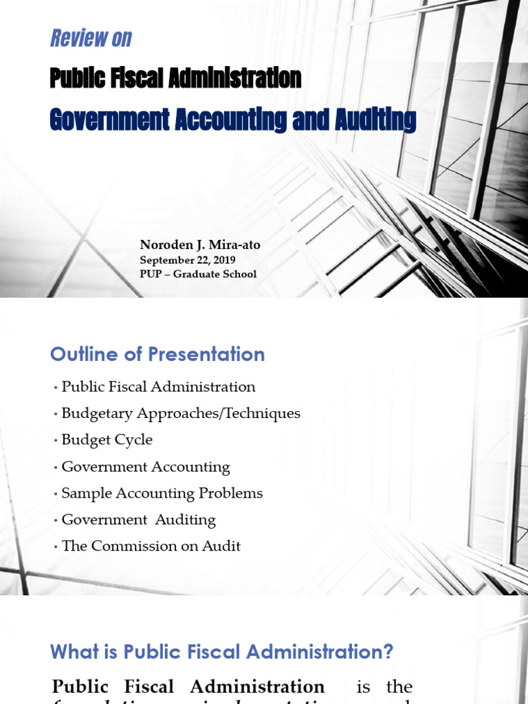 Review On PFA and GAA | PDF | Audit | Equity (Finance)