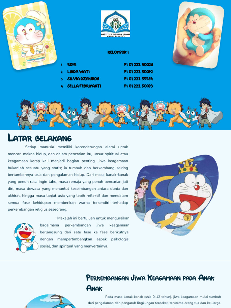 Doraemon Template | PDF