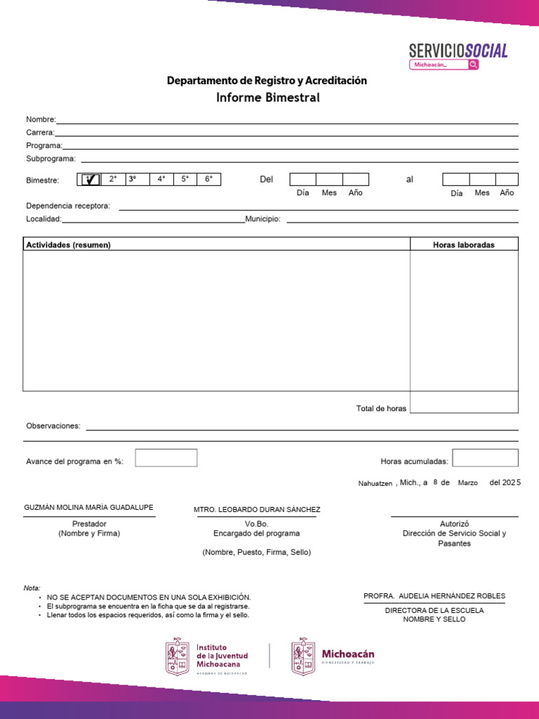 INFORME-BIMESTRAL_INTERACTIVO (2) | PDF