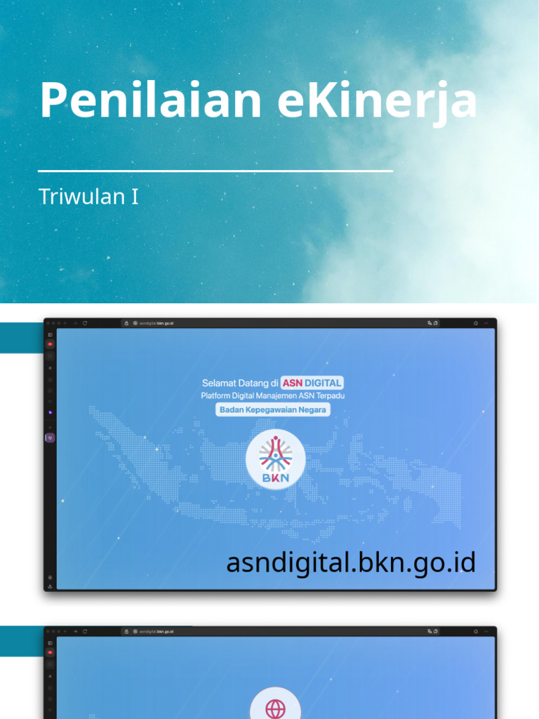 Tutorial Penilaian Ekinerja | PDF