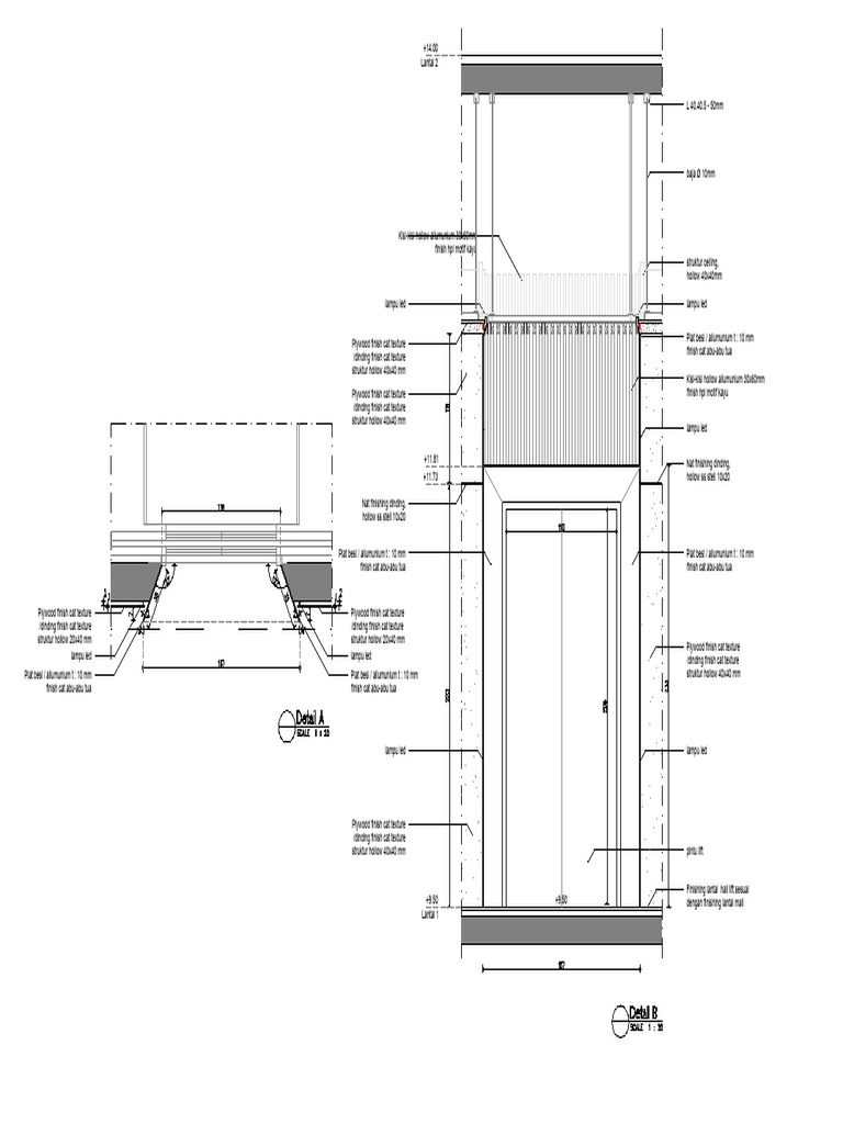 Pintu Lift dan Finishing Material | PDF