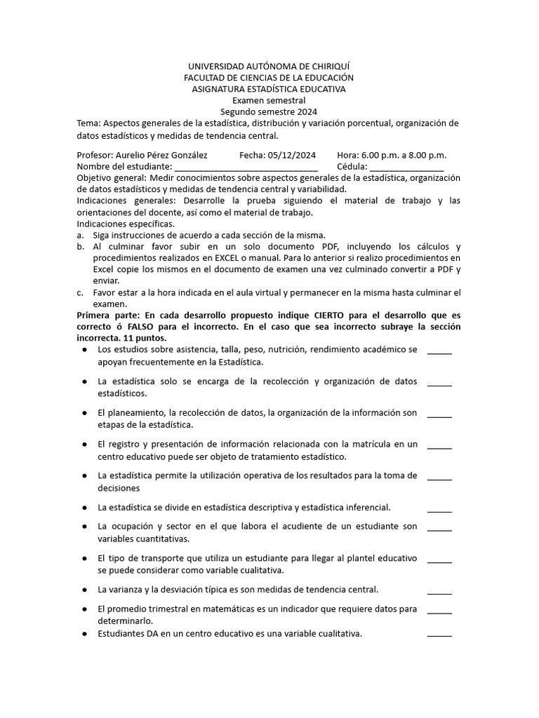 Actividad Organizaci-N de Datos Estad-Sticos | PDF | Estadísticas | Análisis estadístico