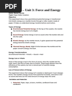 Marble Physics Experiments Guide | PDF | Collision | Metrology