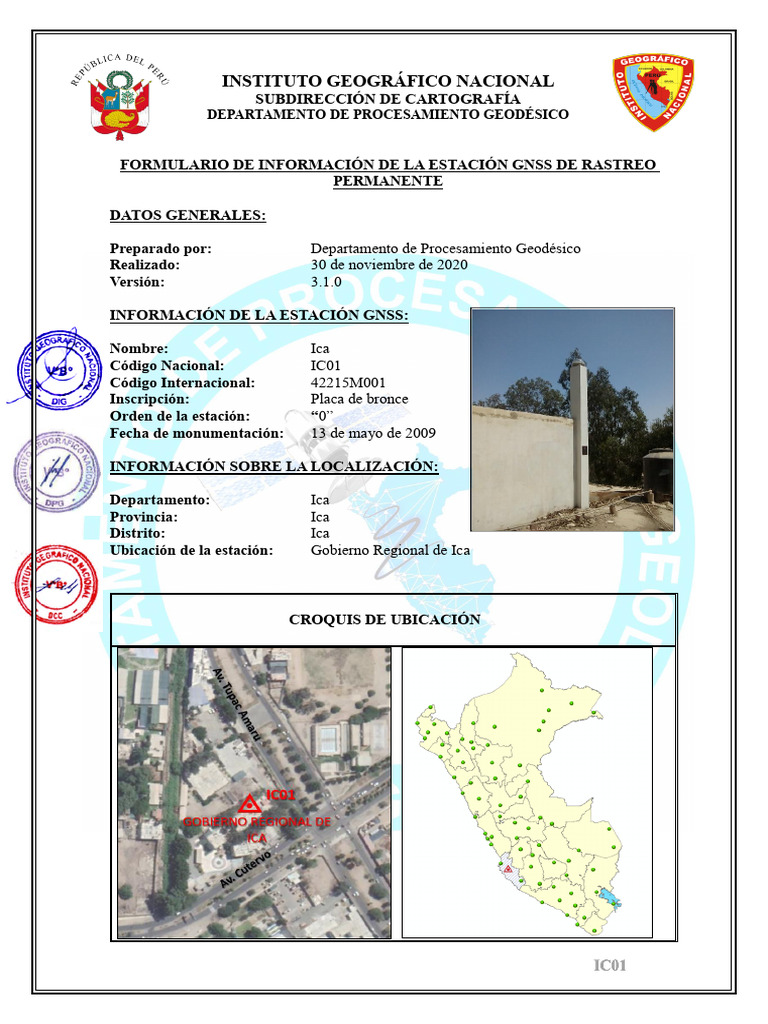 Ic01 - Ica V3.1 | PDF | Informática | Geografía