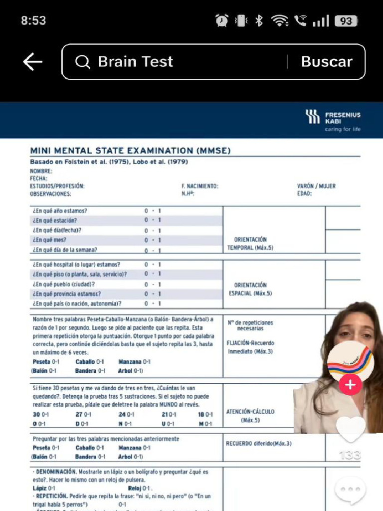 MMSE_Test_Imprimible | PDF