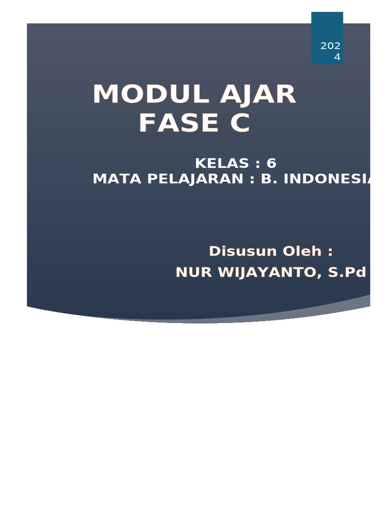 Modul Pembelajaran Berdiferensiasi - Pse Pi 2024 | PDF