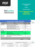 Electric Circuit Cheat Sheet | PDF