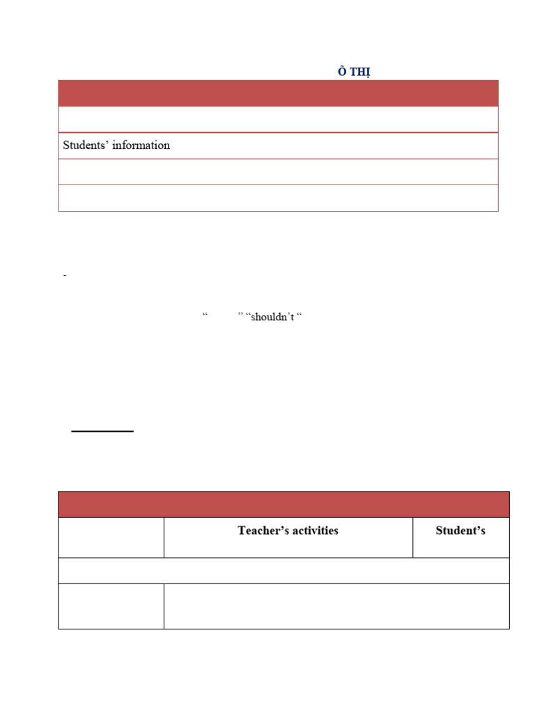 Võ Thị Thùy Trinh -Bình Phước- NVSP thpt. thcs | PDF | Teachers | Vocabulary