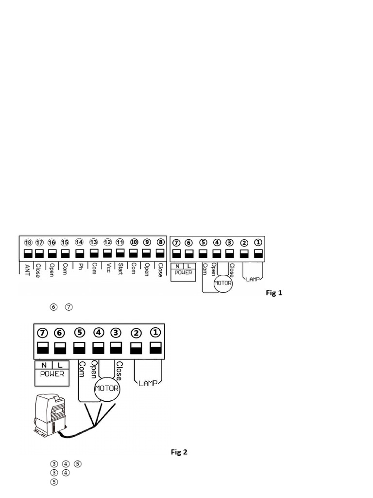 Manual 800KG Doormax Spa 2020 | PDF | Control remoto | Cambiar