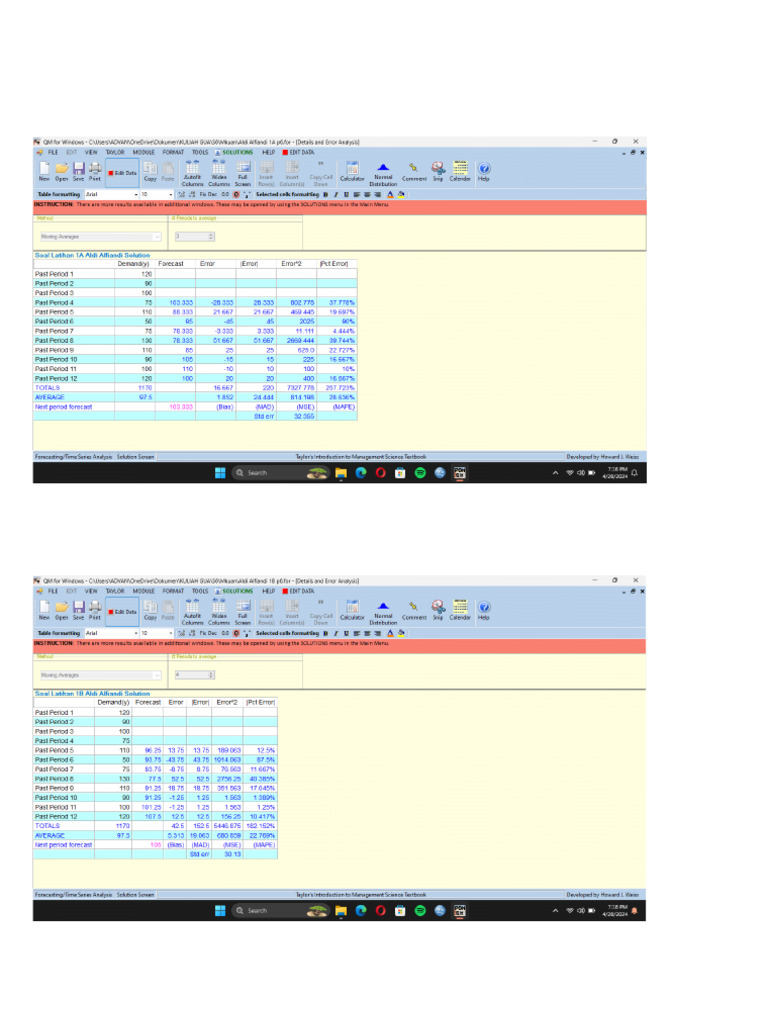 TUGAS P6 Metode Kuantitatif Aldi Alf | PDF