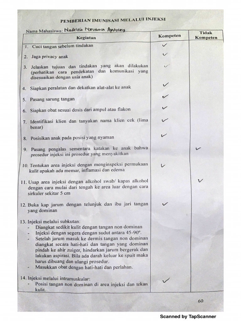 Penilaian Osca | PDF