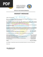 Annual Barangay Budget | PDF